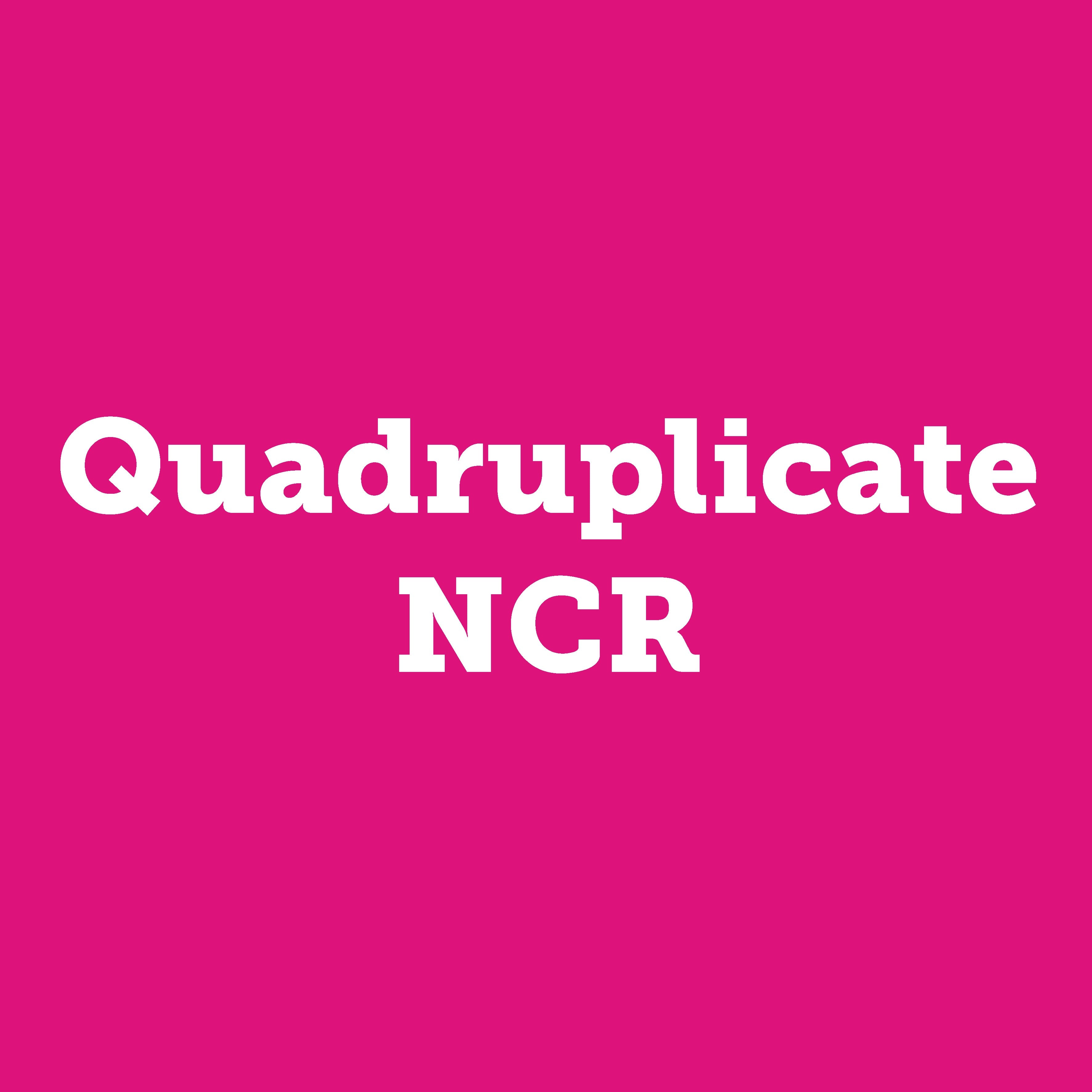 Quadruplicate NCR – Printwise Online